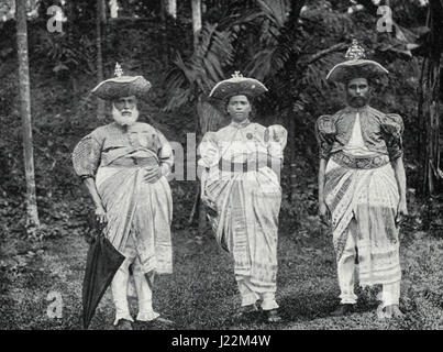 Kandyan Chiefs - Sri Lanka Stock Photo - Alamy