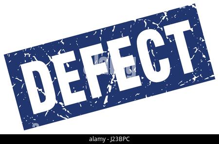 defect stamp. defect square grungy blue sign Stock Vector Image & Art ...