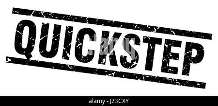 square grunge black quickstep stamp Stock Vector Image & Art - Alamy