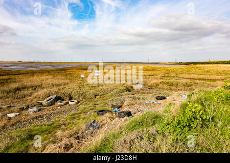 Lower Halstow, River Medway, Kent, England, UK Stock Photo - Alamy