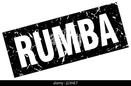 square grunge black rumba stamp Stock Vector Image & Art - Alamy