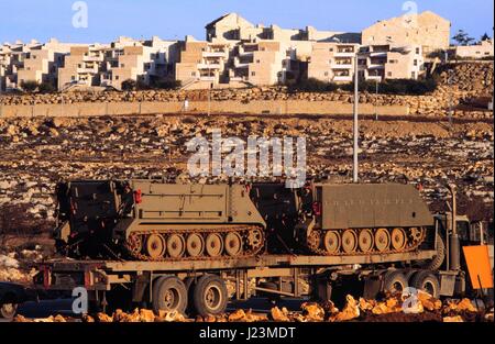 A M113 armored personnel carrier of the Israel Defense Forces Stock ...