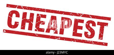 square grunge red cheapest stamp Stock Vector Image & Art - Alamy