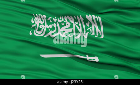 Saudi Arabia flags textile cloth fabric texture Stock Photo - Alamy