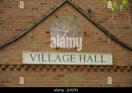 Much Hadham, Village Hall, Hertfordshire, England Stock Photo ...