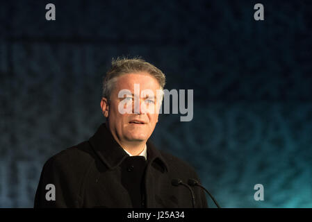 Australian Finance Minister Mathias Cormann speaks during the WA State ...