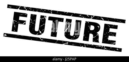 square grunge black future stamp Stock Vector Image & Art - Alamy