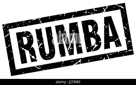 rumba sign. rumba grunge black stamp. Label Stock Vector Image & Art ...