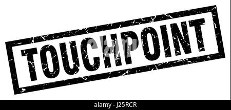 touchpoint sign. touchpoint grunge black stamp. Label Stock Vector Image & Art - Alamy