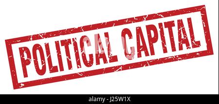 square grunge red political capital stamp Stock Vector Image & Art - Alamy