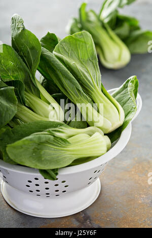 Asian cabbage green fresh bok choy for cooking Stock Photo - Alamy