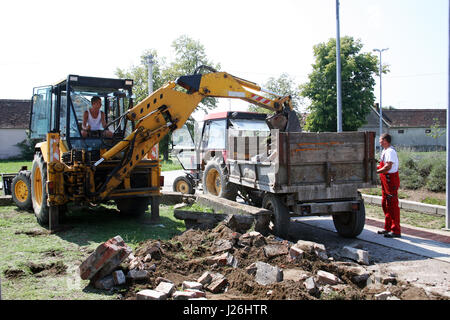 Heavy construction engineering in action,Croatia,Europe,1 Stock Photo ...