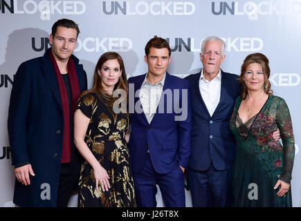 Michael Epp attends the UK premiere of The Beekeeper at Vue Leicester ...