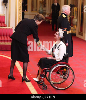 Miss Jessica Stretton from Hemel Hempstead is made an MBE (Member of ...