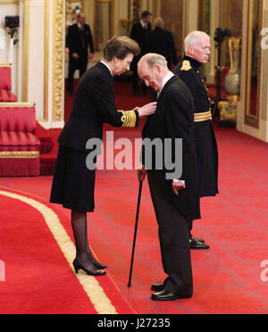 Mr. Charles Talbot from Kidderminster is made an MBE (Member of the ...