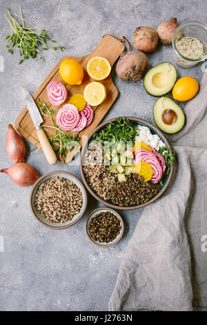 Spring Abundance Bowl Stock Photo - Alamy
