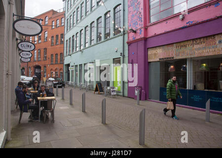 The Custard Factory in Digbeth Birmingham, an media and retail centre ...
