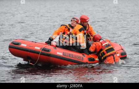 South Yorkshire Fire Service Water Rescue Incident Support Unit Stock ...