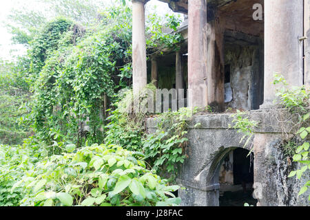 Jamaica, Port Antonio, Folly Mansion ruin in Jamaica Stock Photo - Alamy