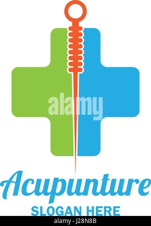 acupuncture therapy logo with text space for your slogan / tagline ...