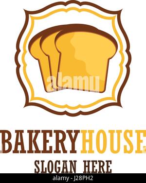 bakery logo with text space for your slogan / tagline, vector ...