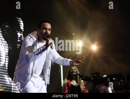 British artist Craig David performing during the first of two shows at ...
