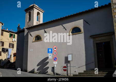 GUARDISTALLO, Pisa, Italy - April 23, 2017: Palestro Street on the end ...