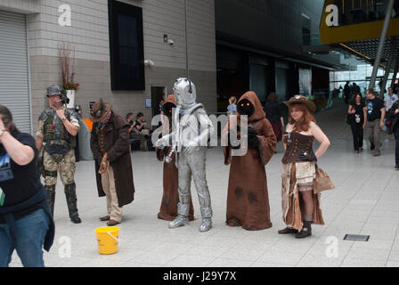 Cos players at the Worldcon / Loncon Science fiction convention Stock ...