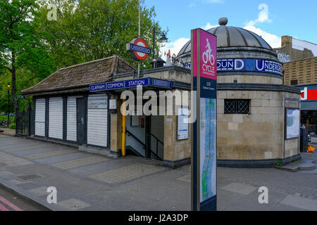 Clapham Common underground station, London, England, UK Stock Photo - Alamy