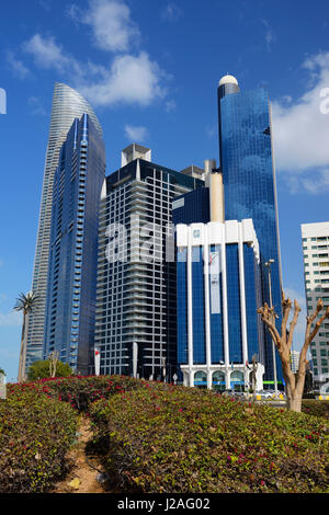 High-rise buildings of the Abu Dhabi Investment Authority, Corniche, Al ...