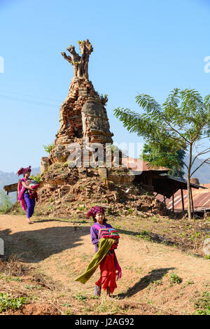 Myanmar (Burma), Shan, Taunggyi, view over the lake Stock Photo - Alamy