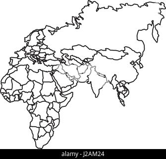 old continents maps geography icon Stock Vector Image & Art - Alamy