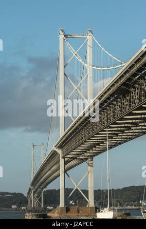 Suspension bridge, carriage way , Suspension bridges, Sightseers Stock ...