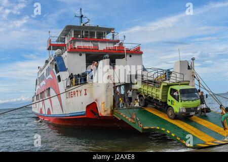 ferry arriving in Dili, Timor-Leste, Dec. 31, 2016 | usage worldwide ...