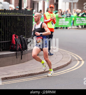 Runner,s in the marathon at the World Athletics Championships London ...