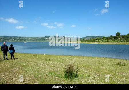 Sardinia, Omodeo Lake Stock Photo - Alamy