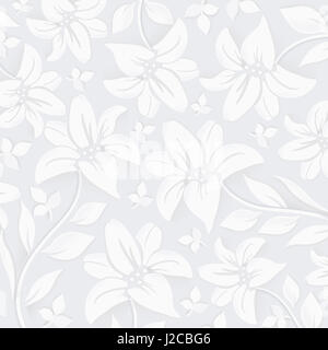 White flower patterns Stock Photo - Alamy