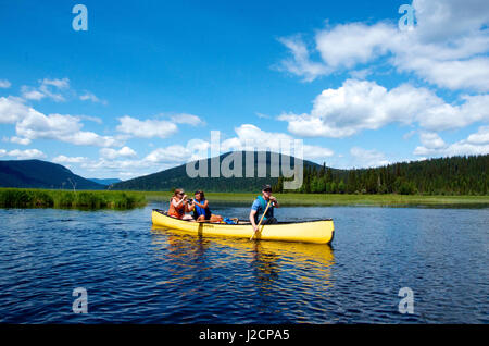 Bowron Lake Provincial Park is a chain of lakes that offers a ...
