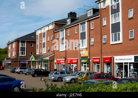 Shops at Hanwell Fields estate, Banbury, Oxfordshire, England, UK Stock ...