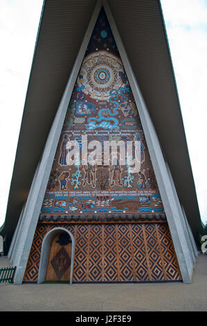 Parliament House in Port Moresby, Papua New Guinea, Pacific Stock Photo ...