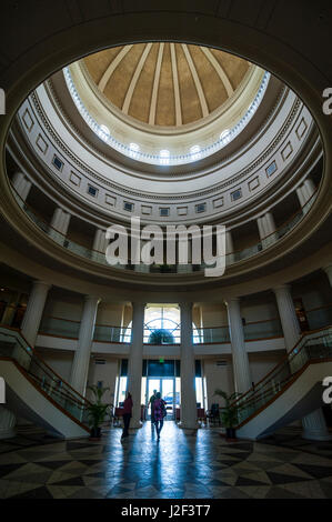 Interior of the Parliament Building of Palau on the Island of Babeldaob ...