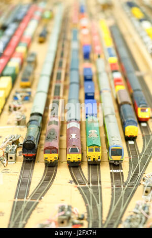 railway goods yard miniature models on display at rail road museum PA ...