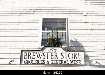 Brewster General Store, Brewster, Cape Cod, Massachusetts Stock Photo ...
