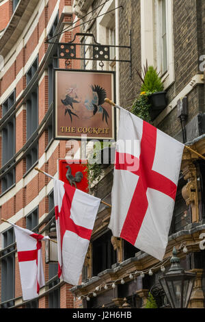 The Cockpit public house on St Andrew's Hill in the City of London ...