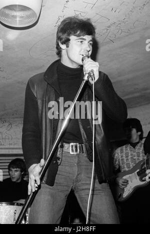 Vince Taylor and The Bobbie Clarke Noise. On left, British bass player ...