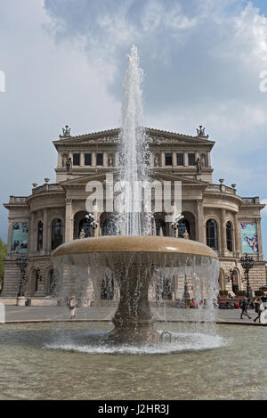 Opera Square in Frankfurt Stock Photo - Alamy