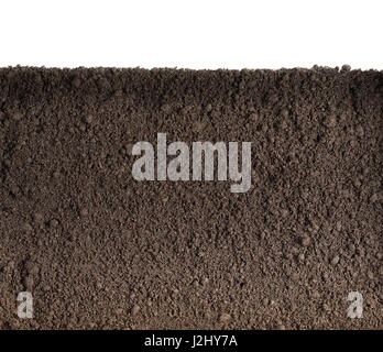 Underground earth texture, cross section of soil layers panorama Stock ...