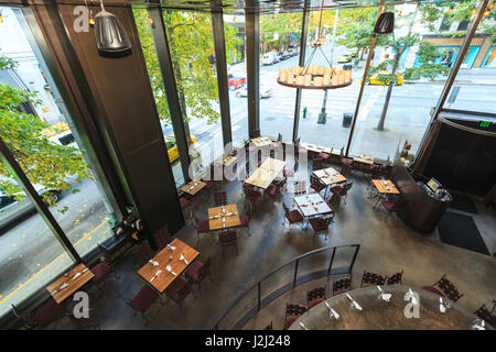 Purple Cafe and Wine Bar, 4th Ave, Seattle, WA (PR Stock Photo - Alamy