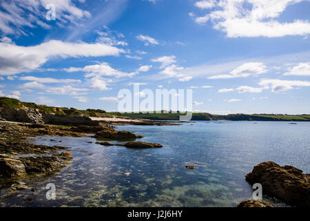 Idyllic coastal views from across the St Austell Bay area in Cornwall ...