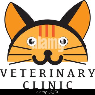 veterinary logo with text space for your slogan / tagline, vector ...